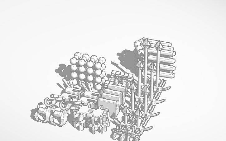 3D design easy 13 v1 parts - Tinkercad