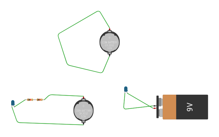 Circuit Design Basic Circuit Setup Tinkercad