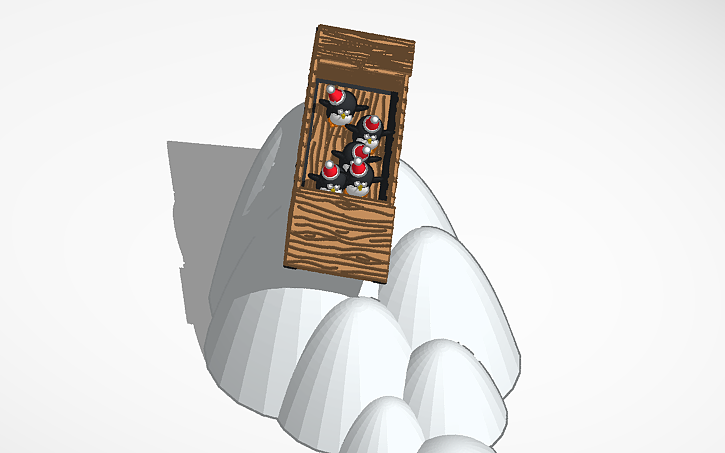 3D design Copy of Design a Sled Challenge - Tinkercad