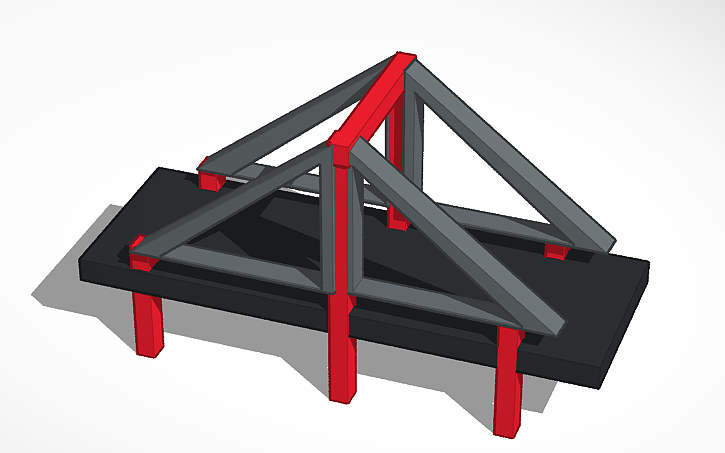 3D design Bridge - Tinkercad