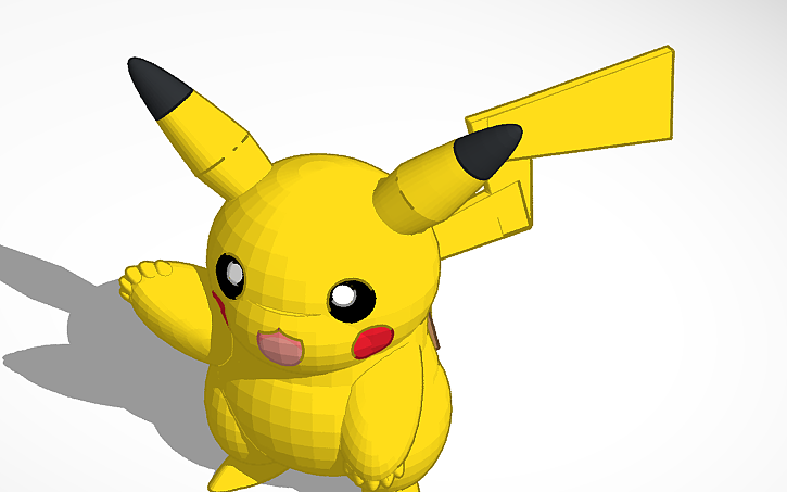 3D design Pokemon - Tinkercad