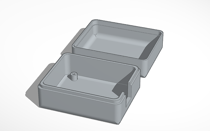 3D design LILYGO® TTGO T-Internet-POE ESP32-WROOM Case - Tinkercad 3D design LILYGO® TTGO T-Internet-POE ESP32-WROOM Case - Tinkercad