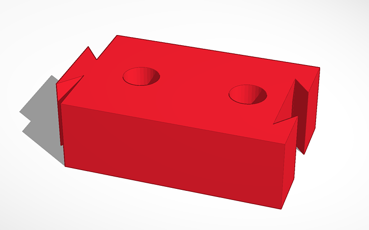 3D design Fringe Twister Block B - Tinkercad