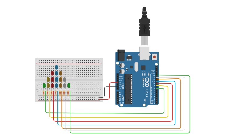 Circuit design Árvore - Maurício Assis dos Santos | Tinkercad Circuit design Árvore - Maurício Assis dos Santos | Tinkercad