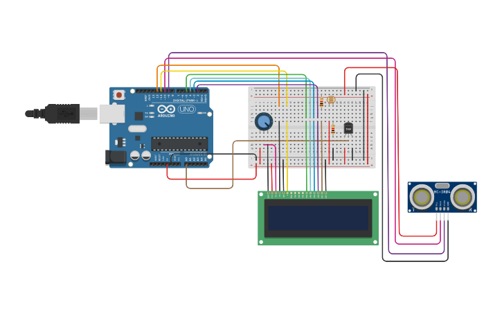 Circuit design Projeto 1 | Tinkercad