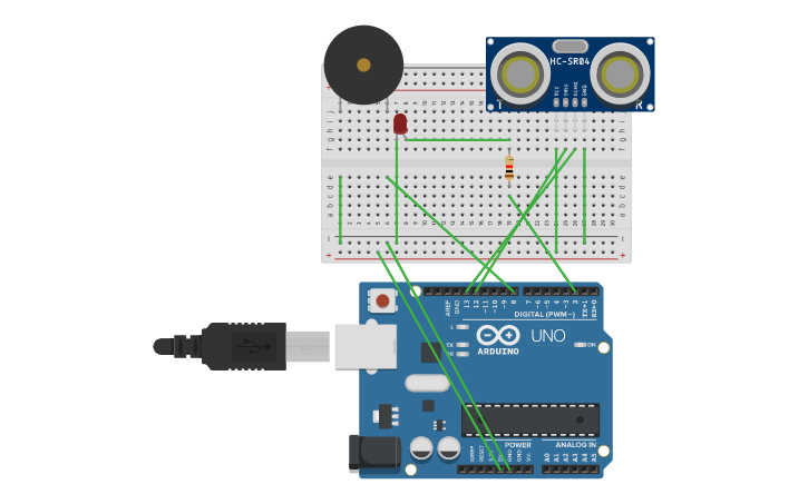 Circuit design Hello World - Tinkercad