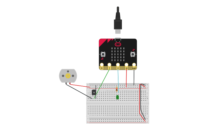 Circuit design micro:bit demo - Tinkercad