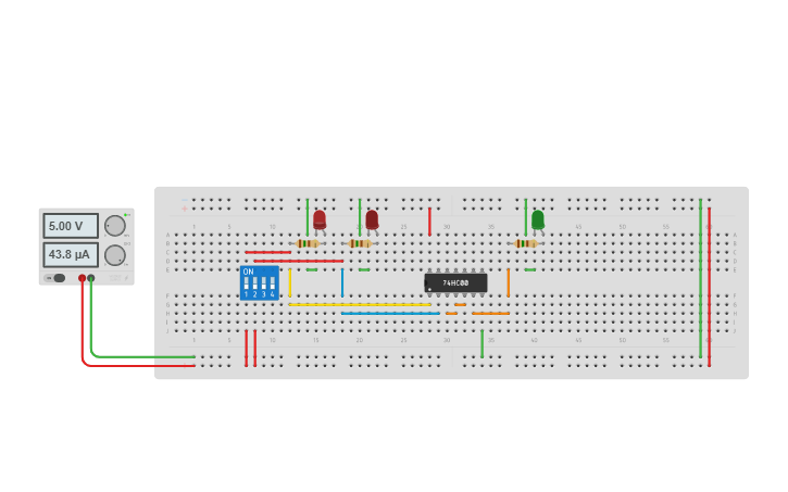 Circuit Design R1 Lab08 Experiment 2 Tinkercad