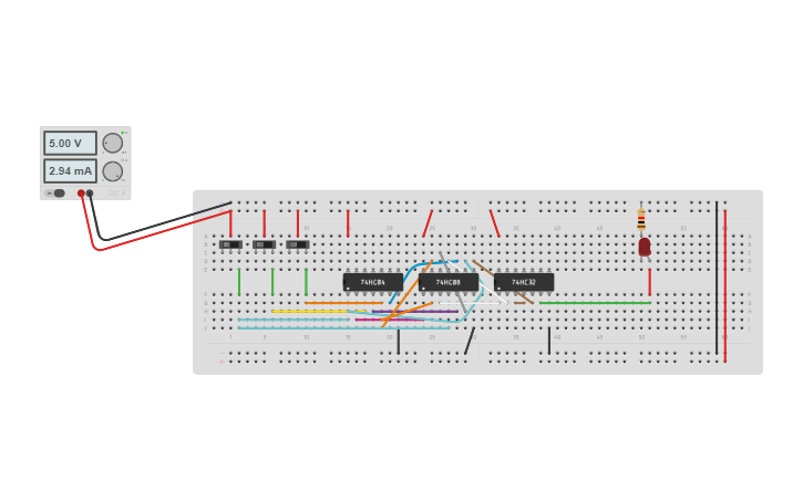 Circuit design Starter for 2.1.3 | Tinkercad