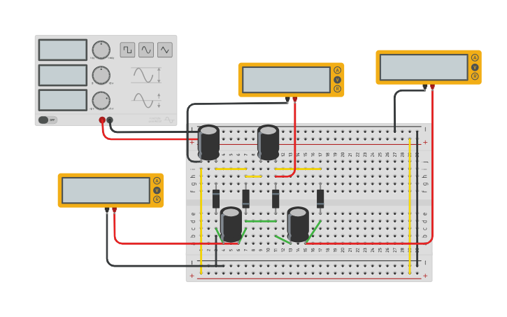 Circuit Design Modul 2 Percobaan 6 Tinkercad