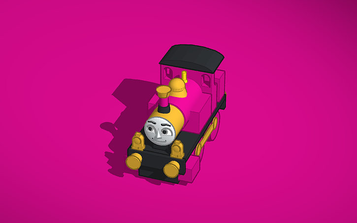 3D design Lady The Magical Engine - Tinkercad