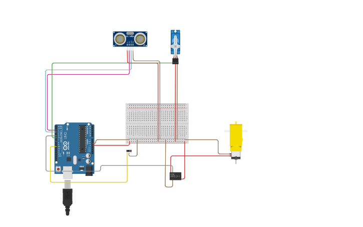 Circuit Design Arduino Uno Tinkercad