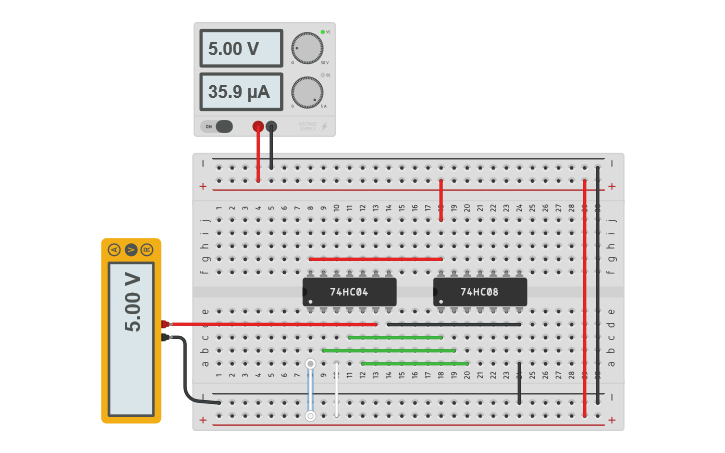 Circuit design R4.1 - Tinkercad