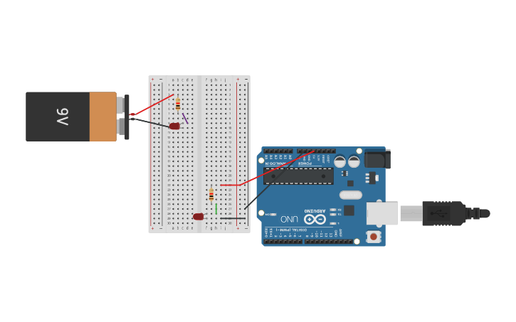 Circuit Design Led Tinkercad