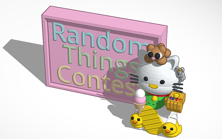 3D design Random things contest | Tinkercad