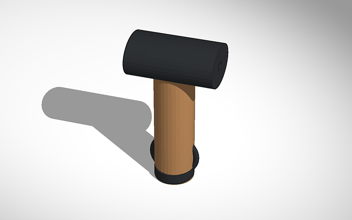 3D design SLEDGE HAMMER - Tinkercad