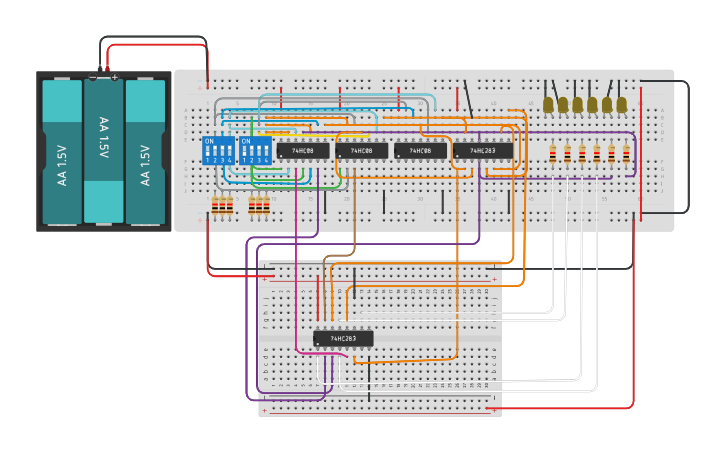 Circuit design multi - Tinkercad