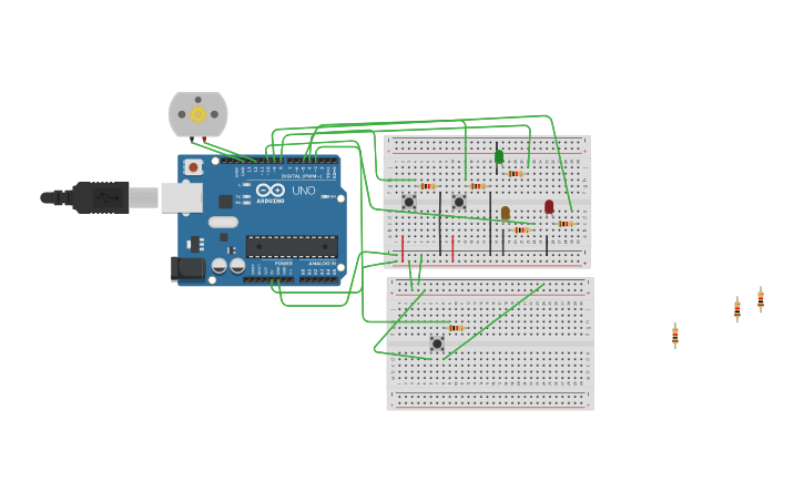 Circuit design ejercicio 1 | Tinkercad