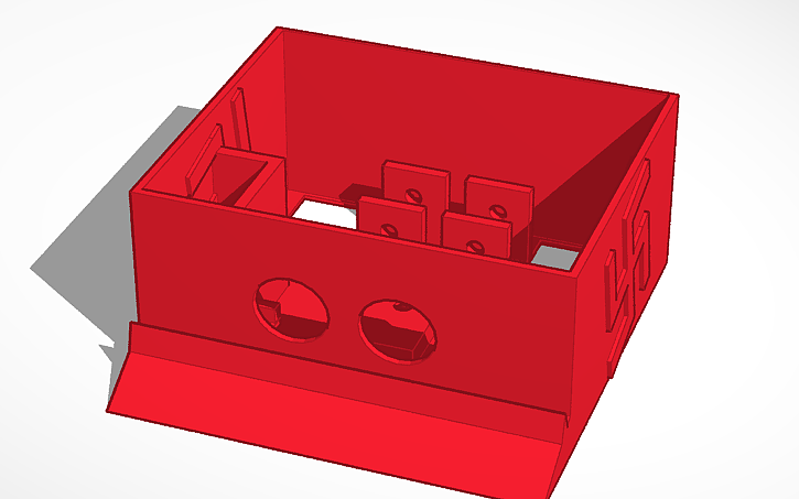 3D design ROBOT DE SUMO - Tinkercad