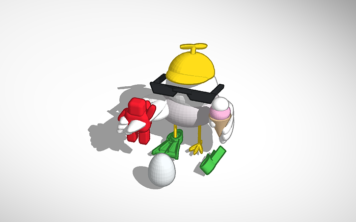 3D design MLG - Tinkercad