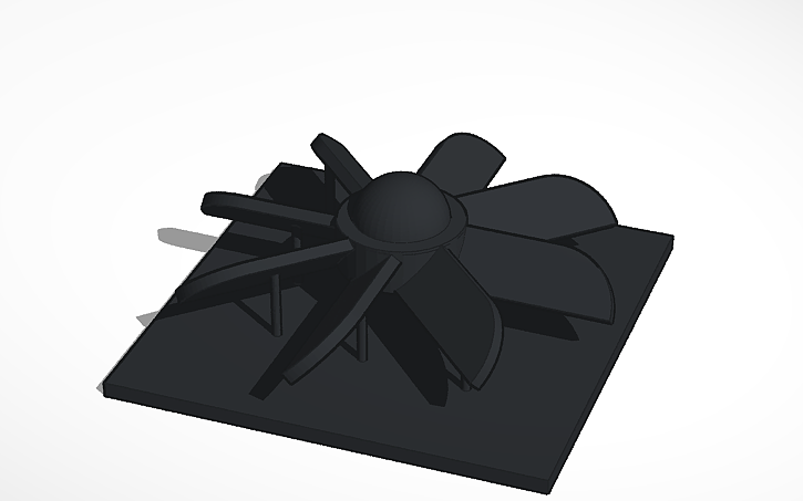 3D design propeller - Tinkercad