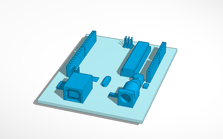 3d Design Arduino Case Tinkercad