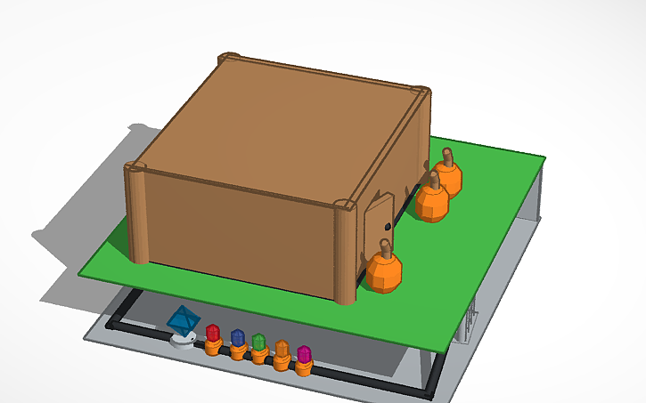 3D design The Secret Lab - Tinkercad