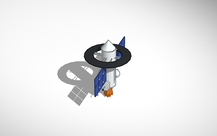3D design 1,2,3 raketa gori!! -_- | Tinkercad
