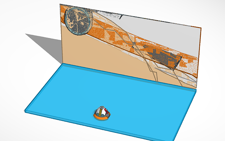 3D design Lifepod 5 + aurora (smaller than actual size) | Tinkercad