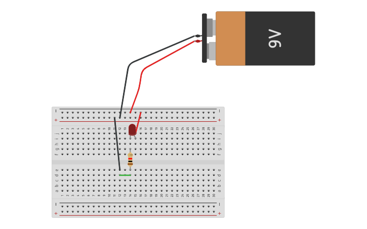 Circuit Design Simple Led Curcuit Tinkercad