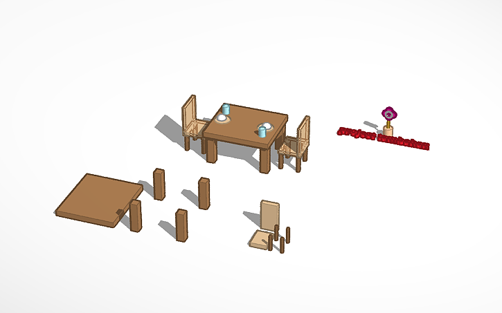 3D design Project ke 1 | Tinkercad