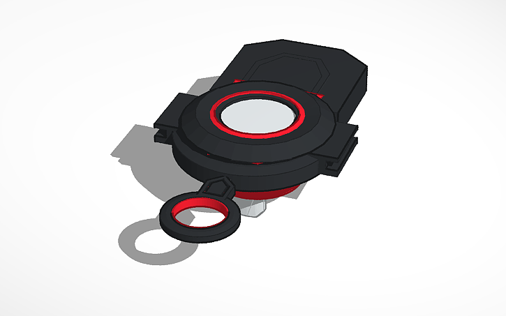 3D design Crimson (string launcher for series) - Tinkercad