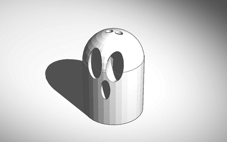 3D design Ghost Decoration - Tinkercad