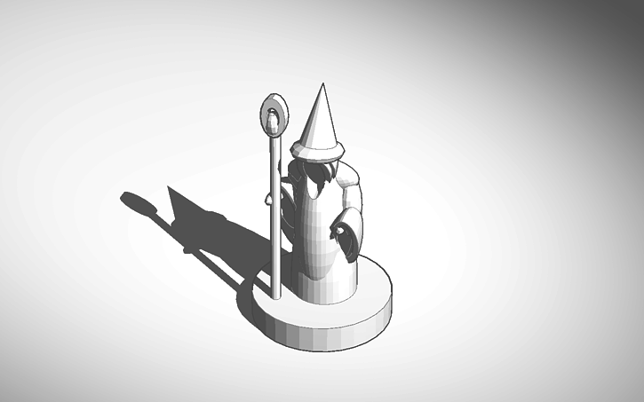 3D design Wizard clasic - Tinkercad