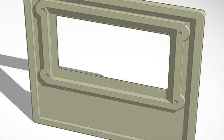 3D design Screen Holder | Tinkercad