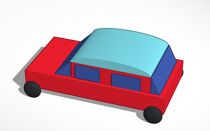 3D design Car - Tinkercad