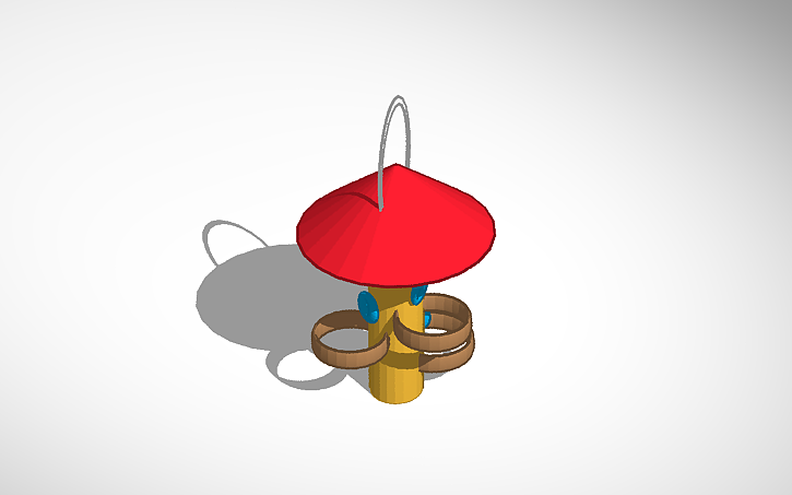 3D design Bird Feeder - Tinkercad