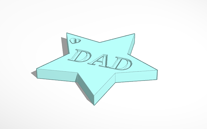 3D design For my dad - Tinkercad