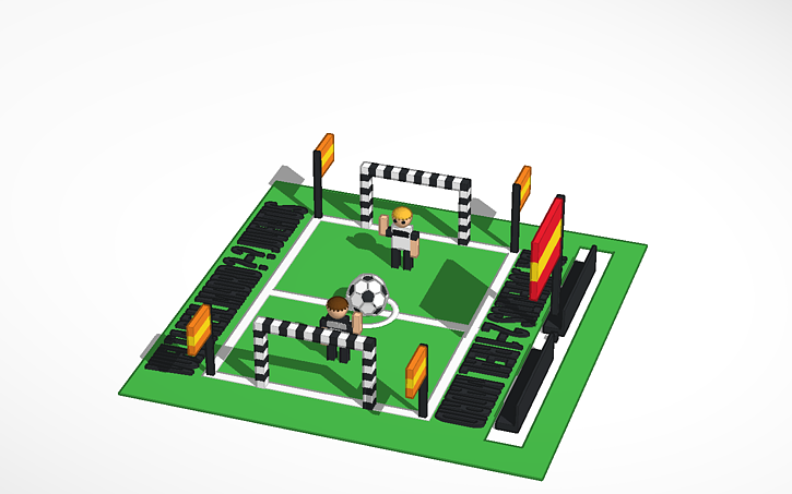 3D design Champions: Juventus vs Real Madrid - Tinkercad
