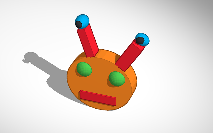 3D design Alien design | Tinkercad