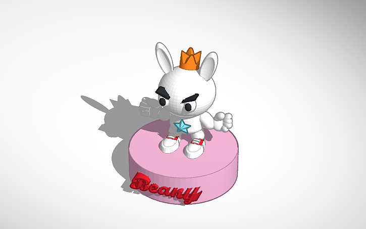 3D design beany boy - Tinkercad
