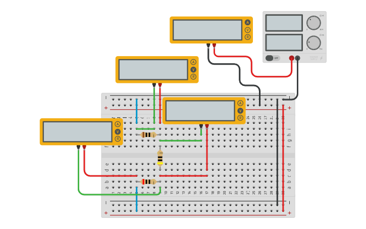 Circuit design Ejercicio 3 - Tinkercad