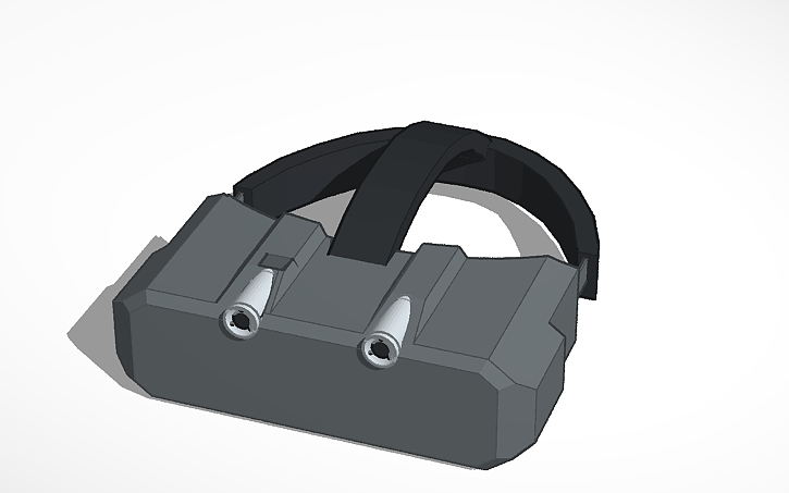 3D design VR GOGGLES - Tinkercad
