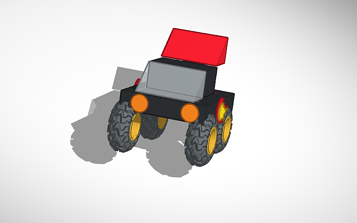 3D design monster truck - Tinkercad
