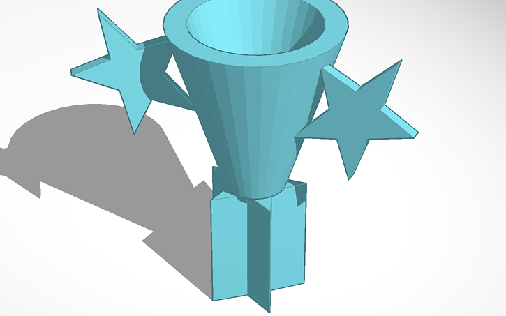 3D design Student of the Month Trophy | Tinkercad