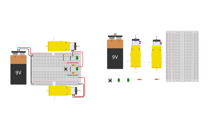 Circuit Design Motores Dc Tinkercad