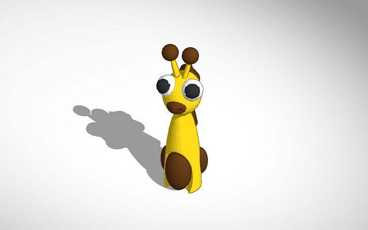 3D design Shiva The Giraffe - 27/10/16 | Tinkercad