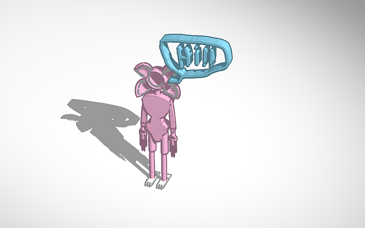 3D design stranger things demigorgon - Tinkercad