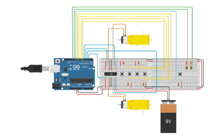 Circuit design Hoja 2 Clase 6_William Zea_4to computacion A | Tinkercad