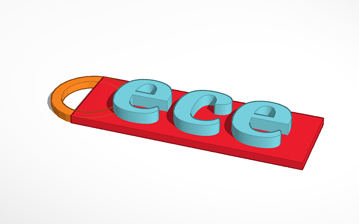 3D design ece abla | Tinkercad